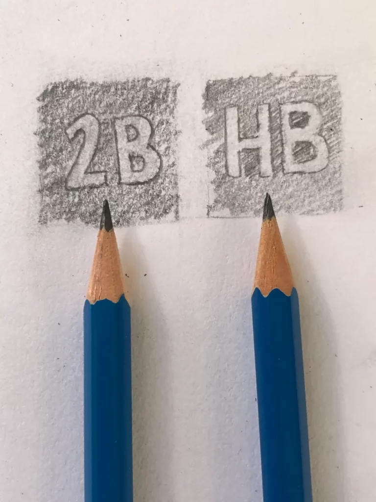 What Is The Difference Between 2B And HB Pencil